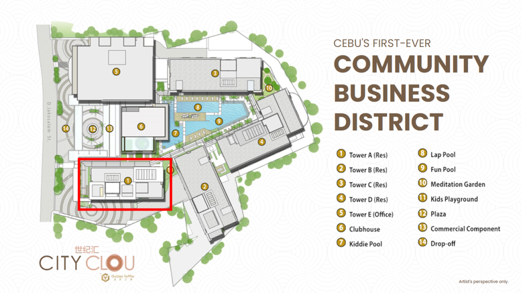 CITY CLOU in the Heart of Midtown Cebu - TOWER A - Cebu Best Estate