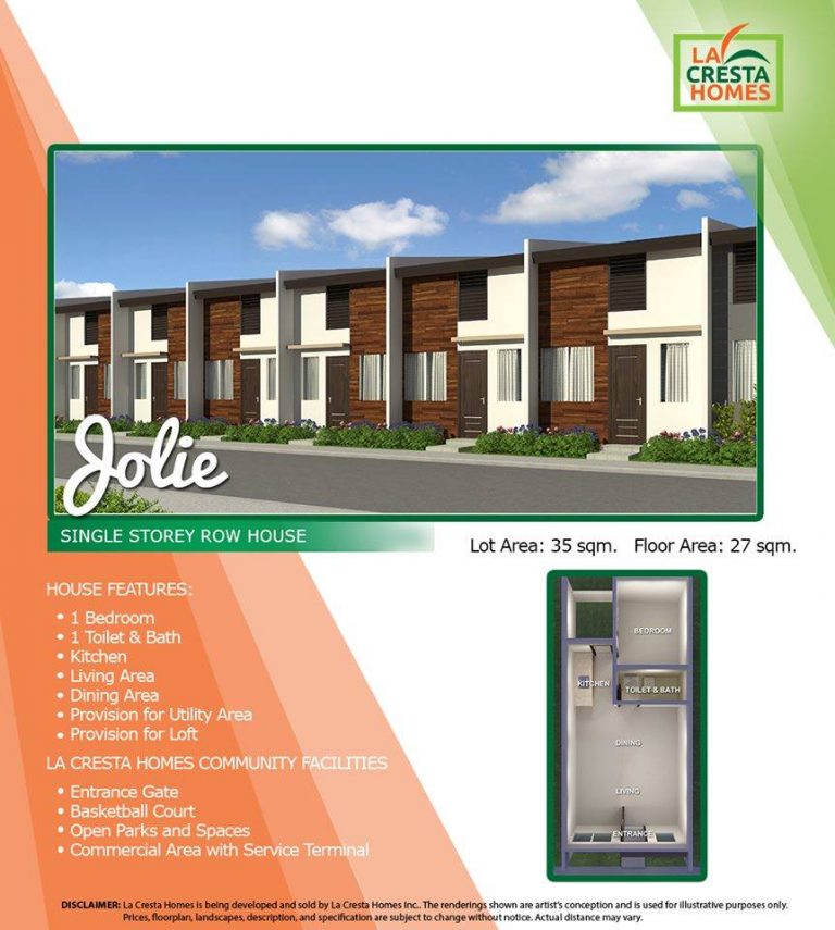 LA CRESTA HOMES in CARCAR, CEBU (Jolie Unit) - Cebu Best Estate