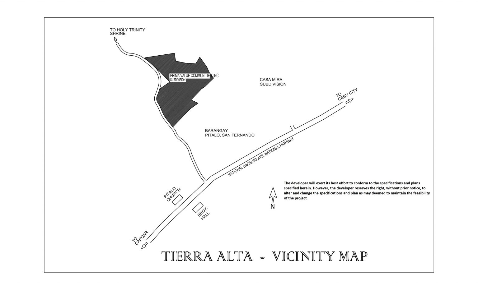 VISINITY MAP - Cebu Best Estate