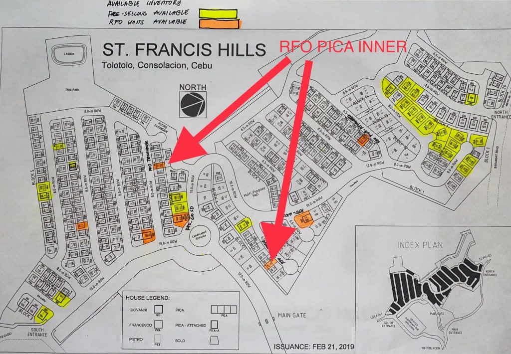 ST. FRANCIS HILLS SUBDIVISION (PICA)