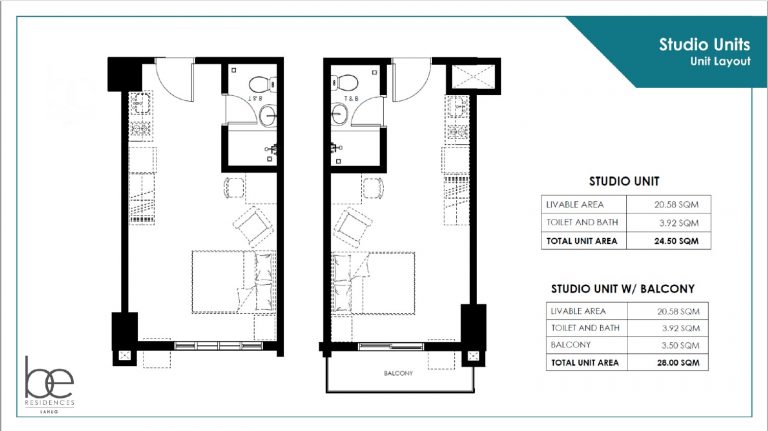 STUDIO UNIT FLOOR PLAN - Cebu Best Estate