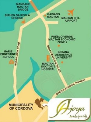 AJOYA Subd - Location Map (1) - Cebu Best Estate