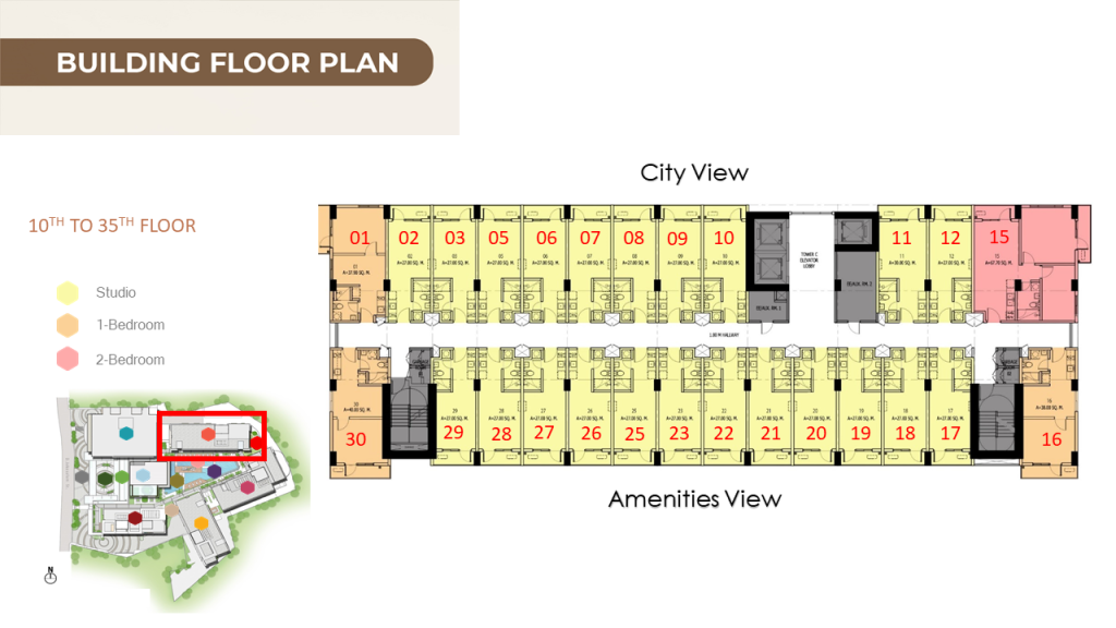 TOWER C FLOOR PLAN - Cebu Best Estate